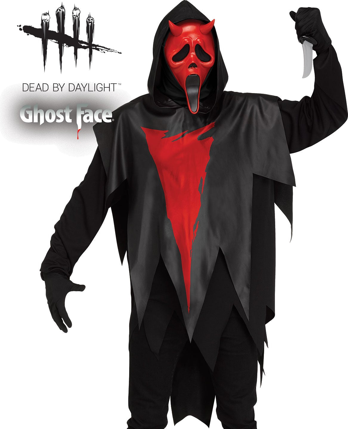 Scream Dead By Daylight™ - Devil Face - Disfraz hombre – Random Party