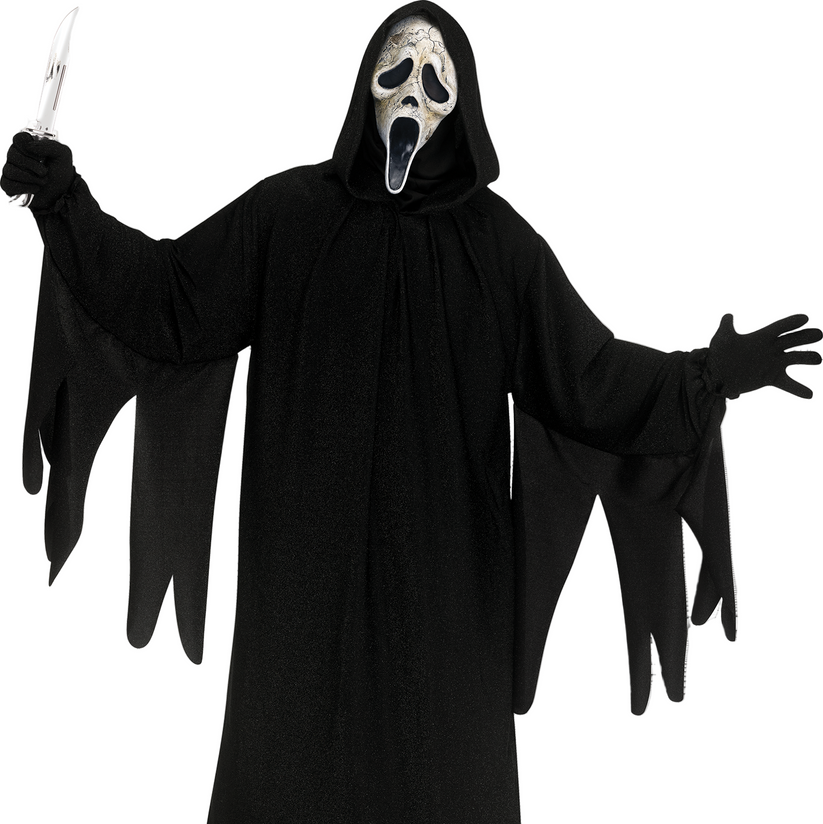 Scream GhostFace Aged Deluxe - Disfraz hombre – Random Party
