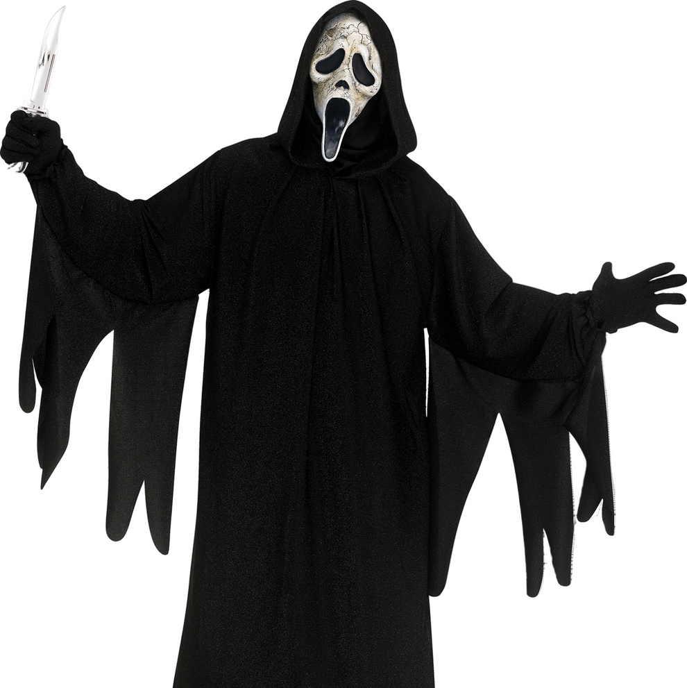 Scream GhostFace Aged Deluxe - Disfraz hombre – Random Party