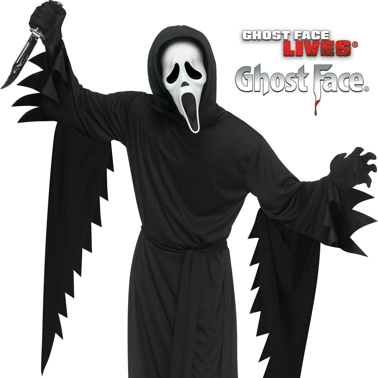 Disfraz GhostFace Scream Clasico Para Adolescentes – Random Party