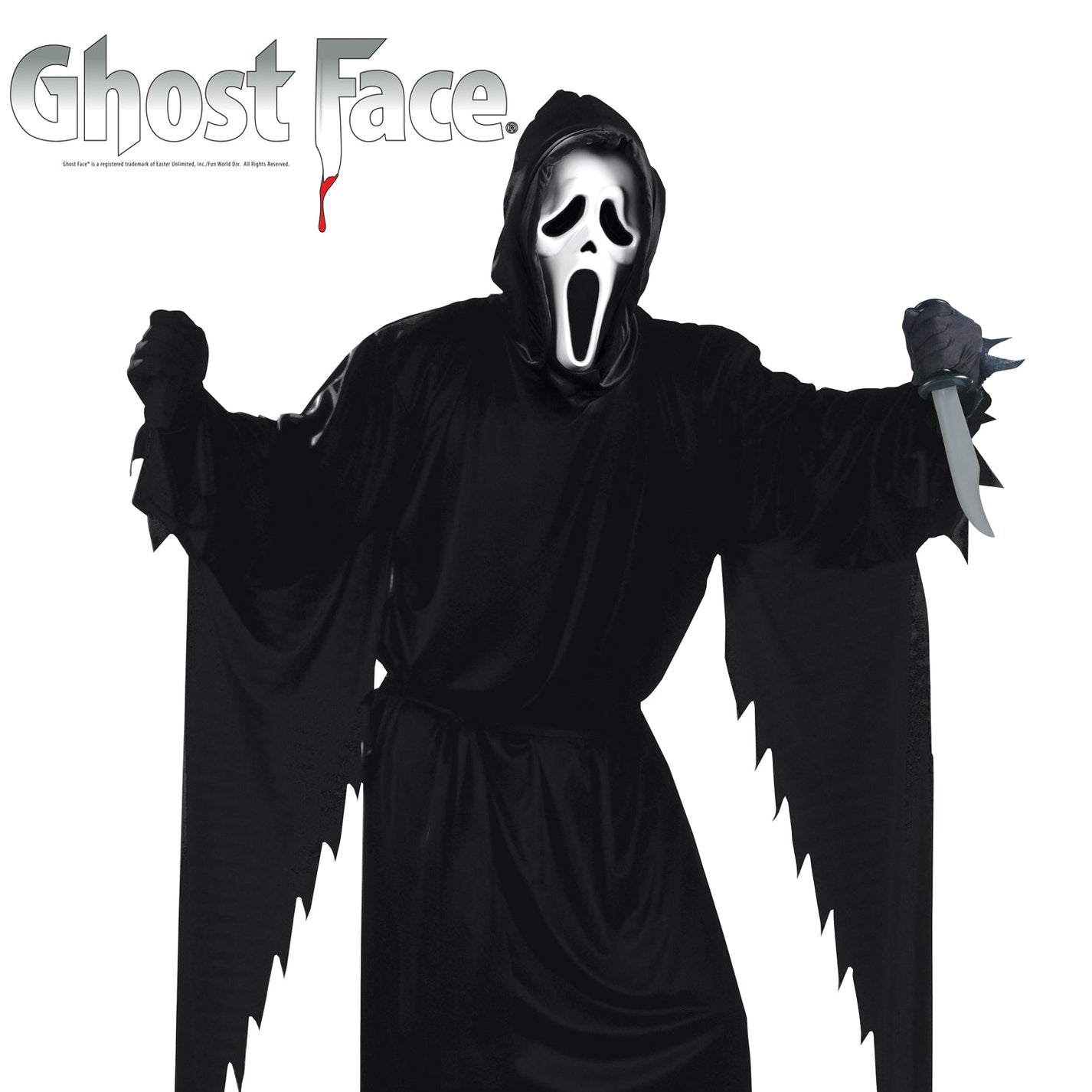 DIsfraz GhostFace Scream Clasico Para Adulto – Random Party