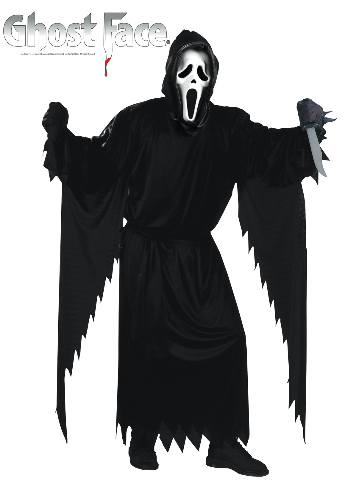 DIsfraz GhostFace Scream Clasico Para Adulto – Random Party