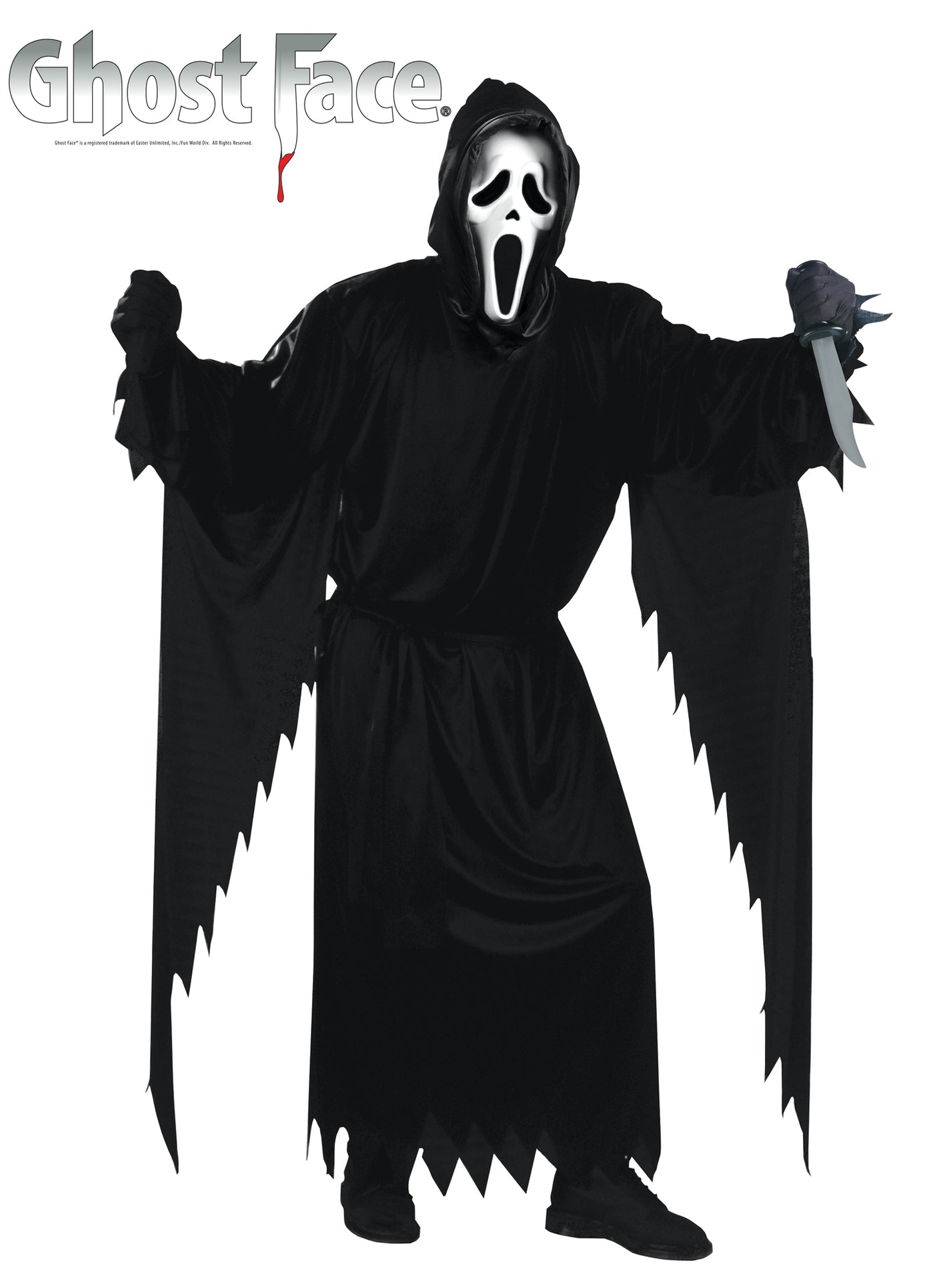 DIsfraz GhostFace Scream Clasico Para Adulto – Random Party