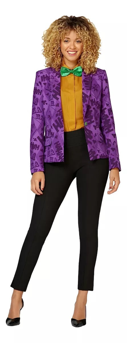 Blazer con Estampado Joker - Disfraz mujer – Random Party